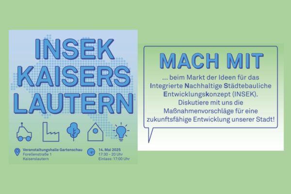 Kaiserslautern - INSEK: Stadt lädt zum 'Marktplatz der Ideen' | Pfalz ...