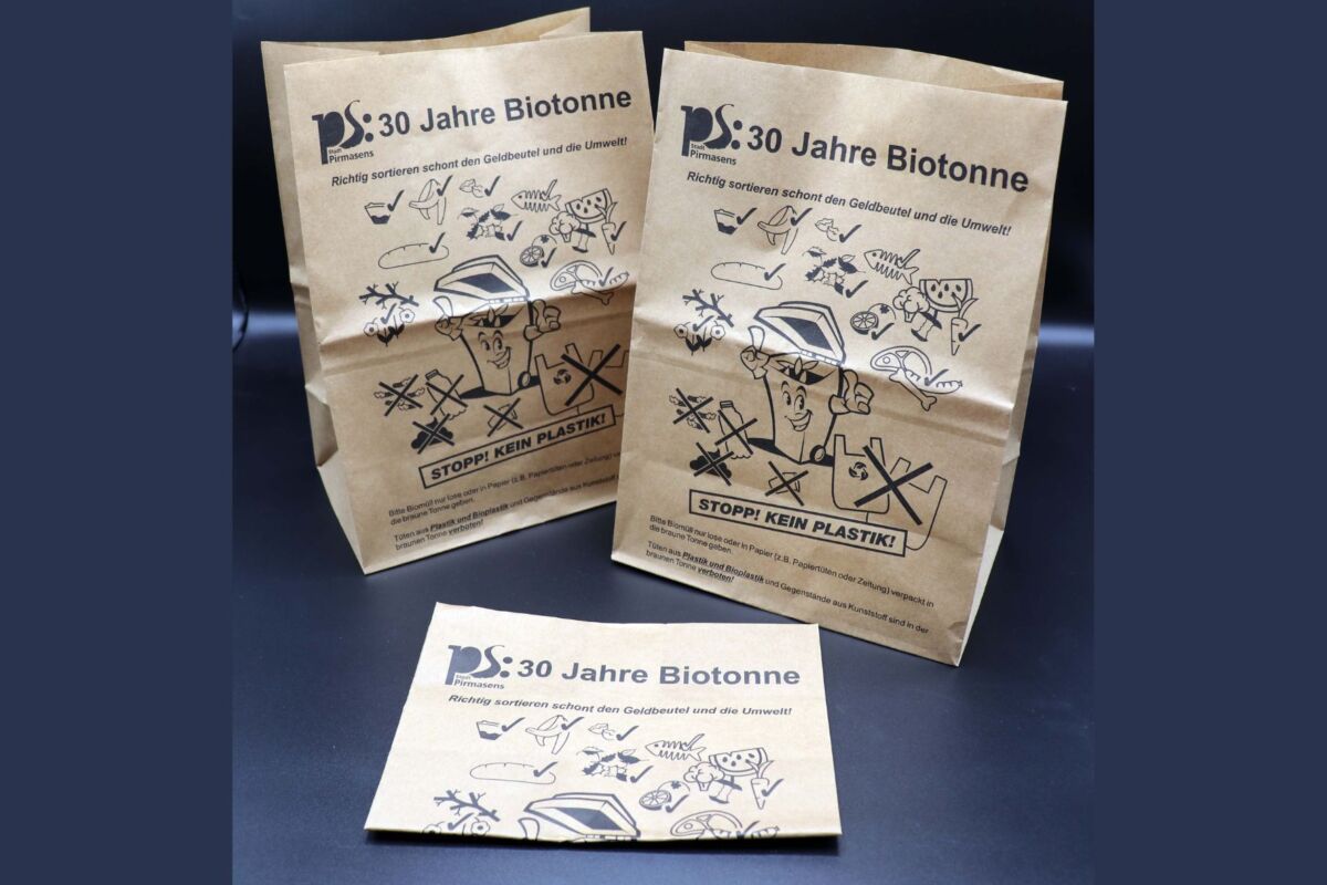 Pirmasens - Stadt verteilt einmalig Gratis-Papiertüten für Biomüll an ...